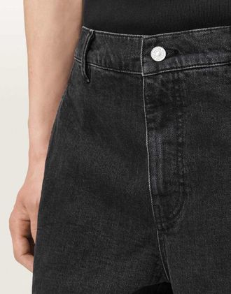 AllSaints Raafi jean noir d&eacute;lav&eacute;