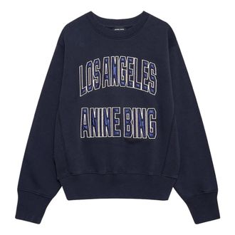 Anine Bing Damen, Sweatshirts & Hoodies, Blau, MGr&ouml;&szlig;e