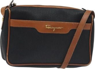 Ferragamo Pre-owned Cuir sacs-ports-paule - Femme - Pre-owned - Noir - Taille: ONE Size