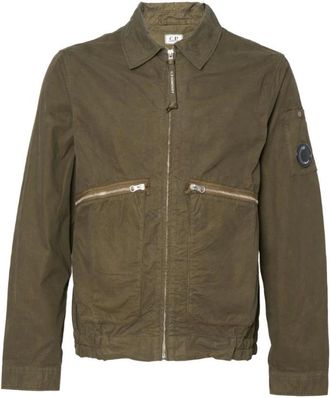 C.P. Company C.p. Company, Homme, Vestes, Vert, Taille: M Light Vestes