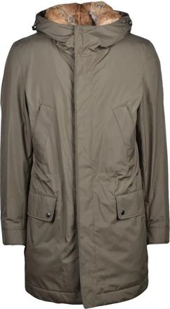 Paul & Shark Homme, Manteaux, Vert, Taille: 2XL Parka Imperm&eacute;able