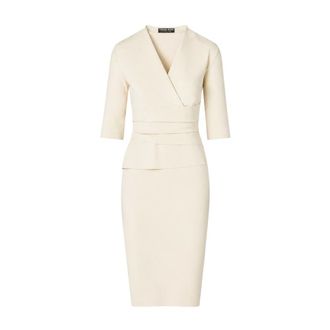 La Petite Robe Di Chiara Boni Femme, Robes, Beige, Taille: 48 FR Abito Agusia