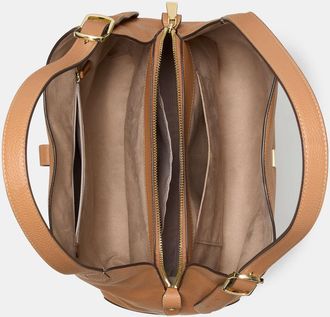 Kate Spade New York Kate Spade Deco Schultertasche, Gro&szlig; f&uuml;r Frauen in Gartenerde | Leder