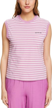 Esprit Damen 052CC1K334 T-Shirt, 561/LILAC 2, M