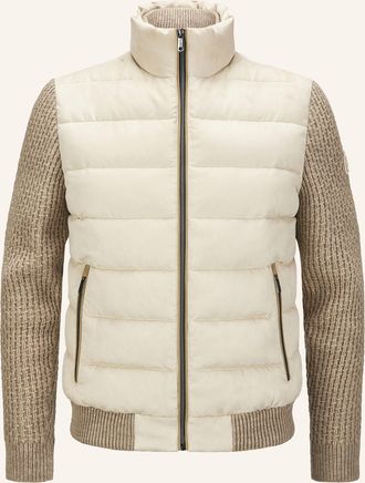 Milestone Blouson Msdean Im Materialmix beige