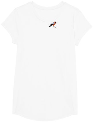 jz.birds Dompfaff Vogel Zeichnung Vogelfreund Ornithologe Biologe T-Shirt