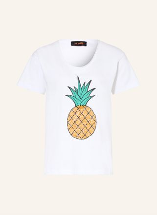 Miss Goodlife Miss Goodlife T-Shirt Mit Pailletten weiss