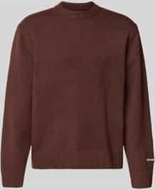 Jack & Jones Strickpullover mit Label-Stitching Modell NORREBRO