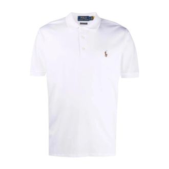 Polo Ralph Lauren L&auml;ssiges kurz&auml;rmeliges wei&szlig;es Poloshirt - - Tops - Herren - Wei&szlig; - XL