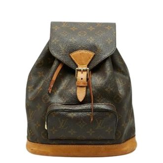 Louis Vuitton Pre-owned Monogram Montsouris MM Rucksack - - Pre-owned - Damen - Braun - ONE SIZE