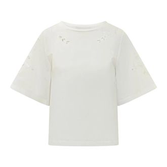 Max Mara Damen, Oberteile, Wei&szlig;, LGr&ouml;&szlig;e