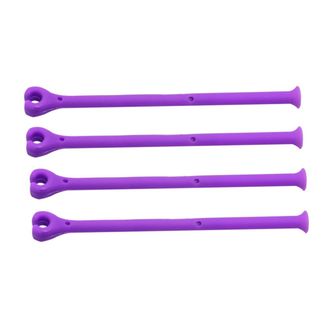 Valiclud 4st&uuml;cke Silikon Weinregal Schrank Befestigt Weinglasst&auml;nder Aufbewahrungsschiene Zum Aufh&auml;ngen F&uuml;r Bar Oder K&uuml;che Stielglasst&auml;nder Glasaufh&auml;nger