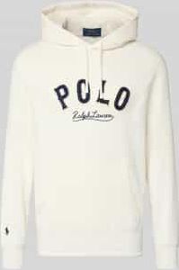 Polo Ralph Lauren Hoodie mit Label-Stitching und K&auml;nguru-Tasche