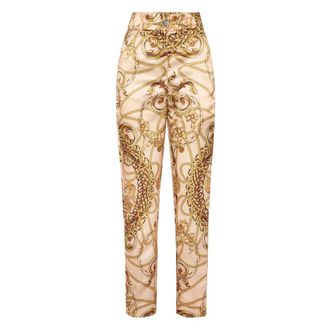 Philipp Plein Femme, Pantalons, Beige, Taille: 38 FR New Baroque Pantalons