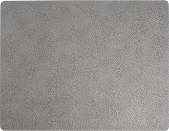Lind DNA LindDNA Tischset Square aus recyceltem Hippo Leder in der Farbe Anthracite-Grey mit Einer Gr&ouml;&szlig;e von 35x45cm, 98873