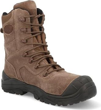 Demar Chaussures de randonn&eacute;e Trooper en cuir - Bottes de chasse - Bottes thermiques, marron, 40 EU