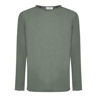 Daniele Fiesoli Crepe T-Shirt - - Tops - Herren - Gr&uuml;n - M