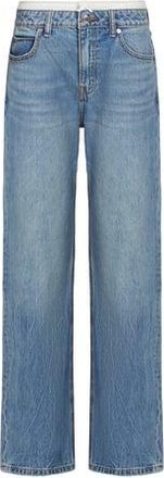 Alexander Wang Jean avec empi&egrave;cement &agrave; la taille