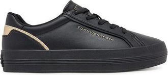 Tommy Hilfiger Sneakers Vulc Foxing FW0FW08683 Schwarz