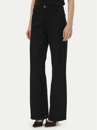Guess Jeans W6BA1A D2578 Schwarz Wide Leg