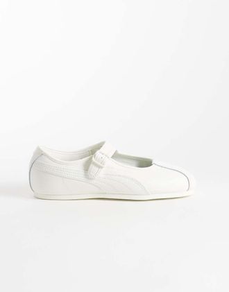 Puma Tacklette Mary Jane tout blanc