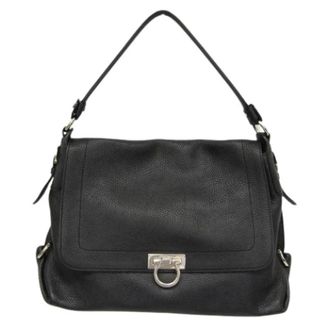 Ferragamo Pre-owned One-Shoulder-Tasche Gg-21 D205 - - Pre-owned - Damen - Schwarzk - ONE SIZE