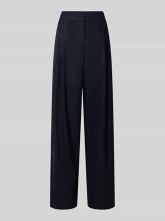Emporio Armani Bundfaltenhose aus Schurwoll-Mix
