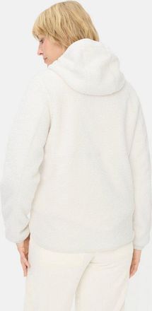Camel Active Fleecejacke mit fester Kapuze Langarm Reflektierende Details