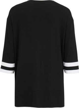 Doris Streich T-Shirt mit Kontrasteinsatz