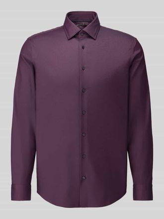Jake*s Slim Fit Businesshemd mit Kentkragen