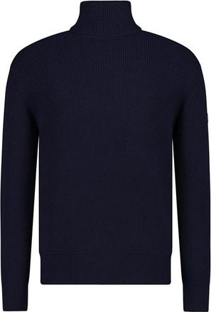 North Sails Herren Rollkragen-Pullover blau unifarben