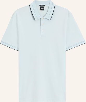 HUGO BOSS Polo H-Phillipson 195 Slim Fit blau