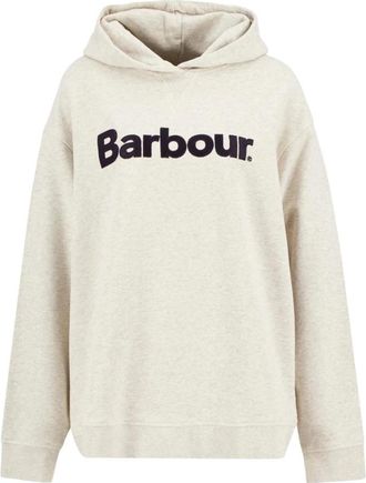 Barbour Femme, Sweatshirts et sweats &agrave; capuche, Blanc, Taille: 38 FR Hartland Sweat &agrave; capuche