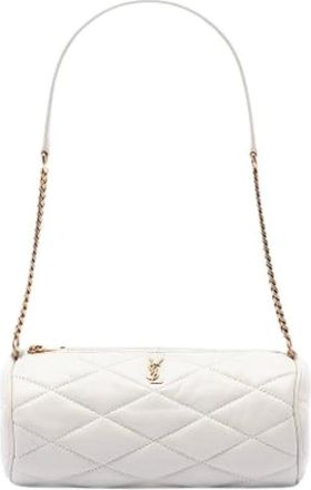 Saint Laurent Pre-owned Sade Tube Bag - Femme - Pre-owned - Blanc - Taille: ONE Size