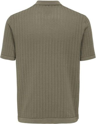 Only & Sons Poloshirt ONSMOON REG 12 SS POLO KNIT (1-tlg) aus Baumwollmix