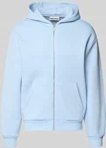 Review Regular Fit Sweatjacke mit Rei&szlig;verschluss