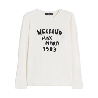 Max Mara Femme, Pulls, Beige, Taille: 42 FR Renoir T-shirt