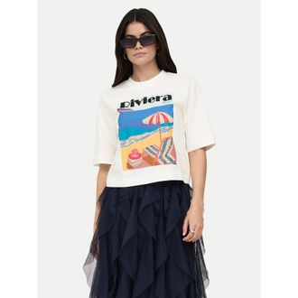 Only T-Shirt Vega 15375753 Wei&szlig; Regular Fit