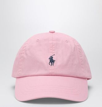 Polo Ralph Lauren Pink baseball cap with logo