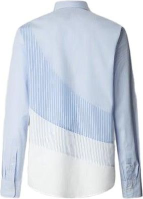 Fa&ccedil;onnable Chemise &agrave; rayures en coton
