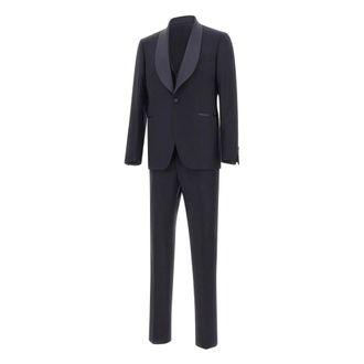 Tagliatore Homme, Costumes, Bleu, Taille: S Napoli Three-piece Tuxedo