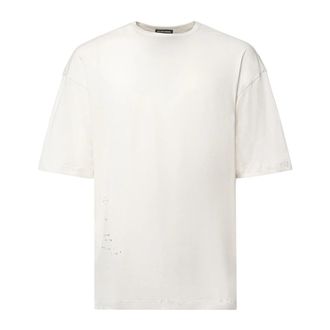Ann Demeulemeester T-Shirts - - Tops - Herren - Wei&szlig; - M