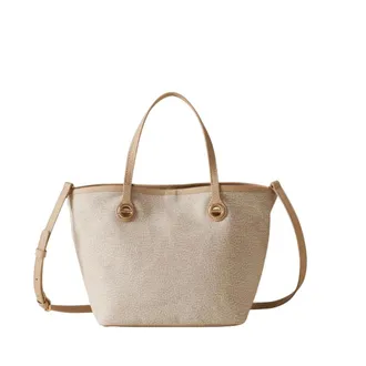 Borbonese Damen, Taschen, Beige, ONE SIZEGr&ouml;&szlig;e