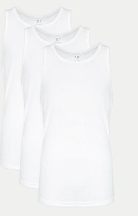GAP Tanktop-Set 483958-00 Weiß Regular Fit