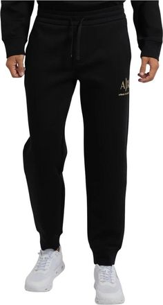 A|X Armani Exchange Jogging &agrave; logo - Homme - Pantalons - Noir - Taille: XL