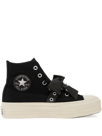 Converse Chuck Taylor All Star LIft bow-detail sneakers - Noir