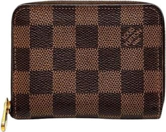 Louis Vuitton unisex, Pre-owned, Brun, Taille: ONE Size Porte-monnaie Vintage Pre-owned