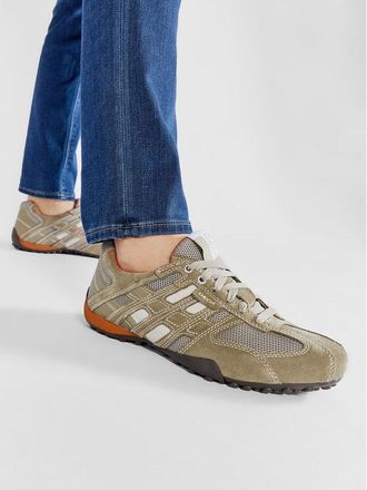 Geox Halbschuhe U Snake K U4207K 02214 C0845 Beige