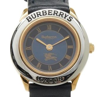 Burberry Montre Pre-owned 4100 - Femme - Pre-owned - Bleu - Taille: ONE Size