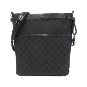 Gucci Sac bandouli&egrave;re en toile GG Pre-owned - Femme - Pre-owned - Noir - Taille: ONE Size